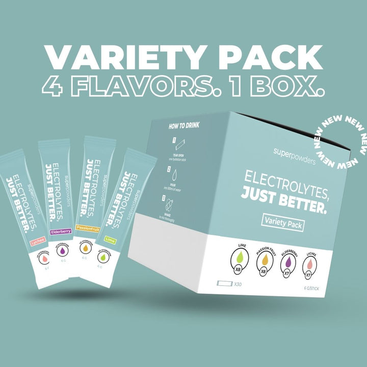 VARIETY PACK ELECTROLYTES | 0 CALORIE HYDRATION | VITAMINS & MINERALS ...